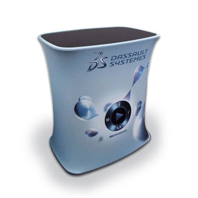 Santos Exposisteme » Desk Textil DREPT